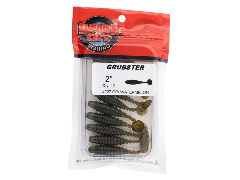 Lunker City Grubster 2″ – Franz geht Fischen